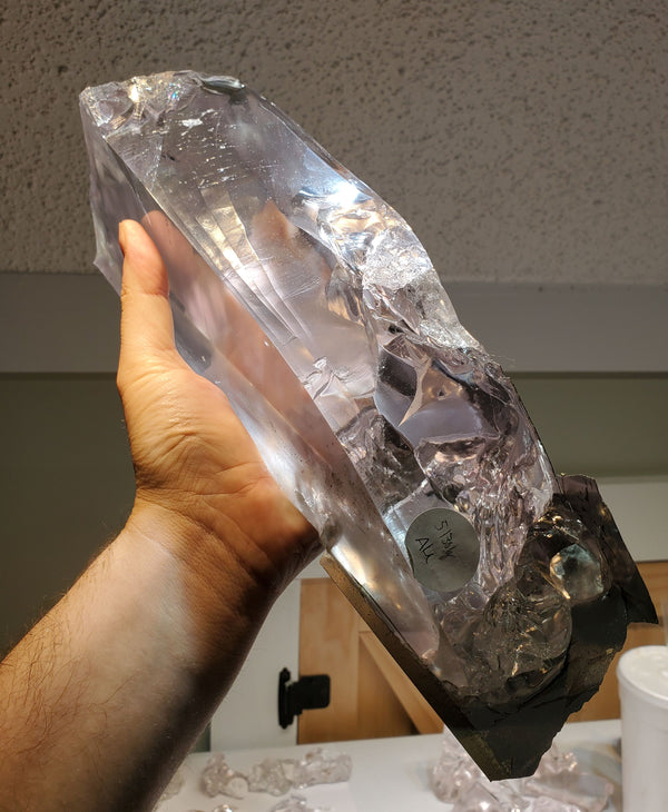 F-35 Fighter Jet Window Sapphire Facet Rough and Shards (F35 Gem ...