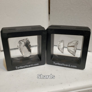 F35 Fighter Jet Window Sapphire Rough Chunks – Turtle's Hoard