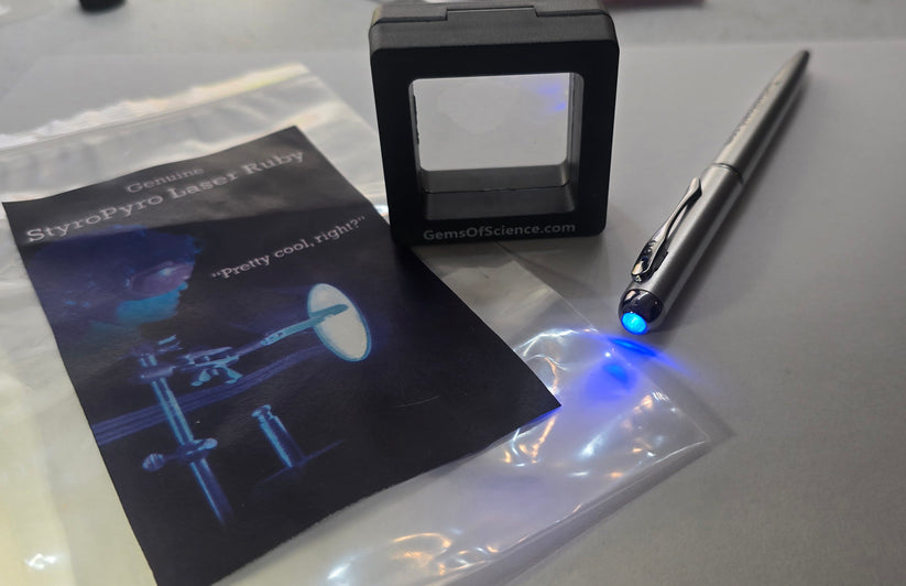 StyroPyro Laser Rubies, Signed, Numbered Commemorative Rubies Grown by ...