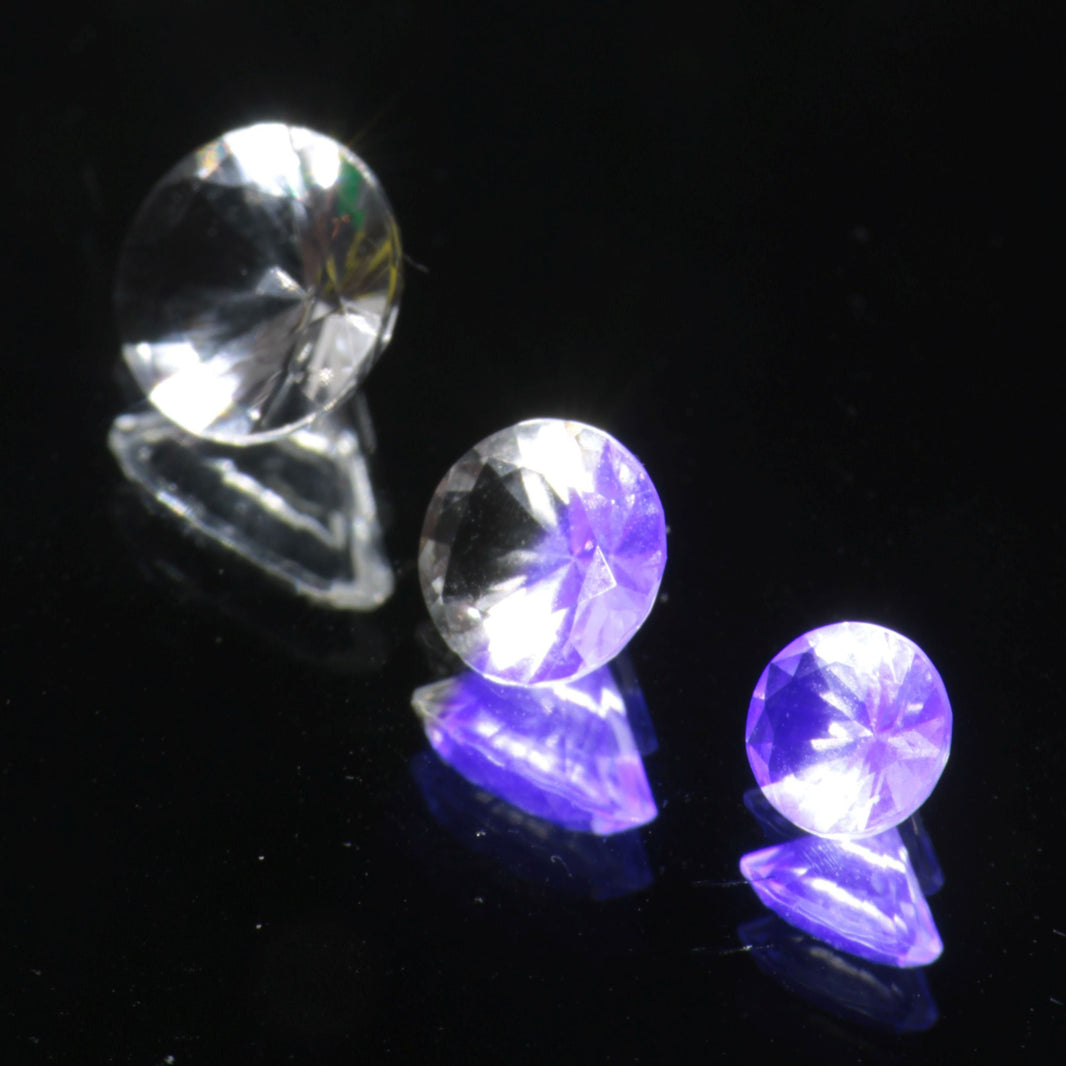 Faceted and Calibrated Labmade Gemstones – Turtle's Hoard
